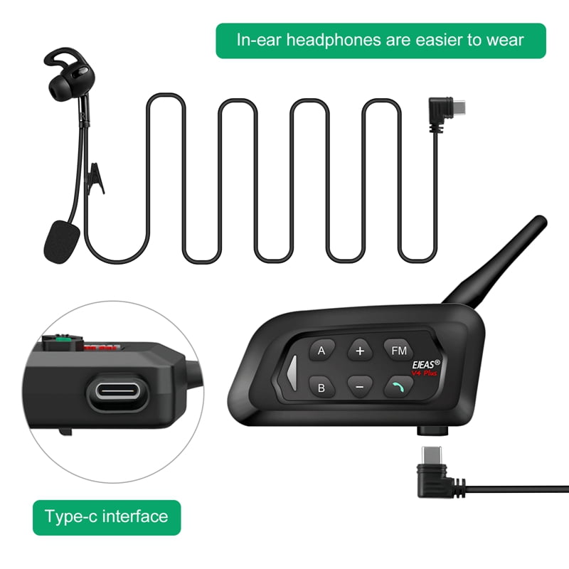 EJEAS V4C_Universal Wireless Intercom Communication System